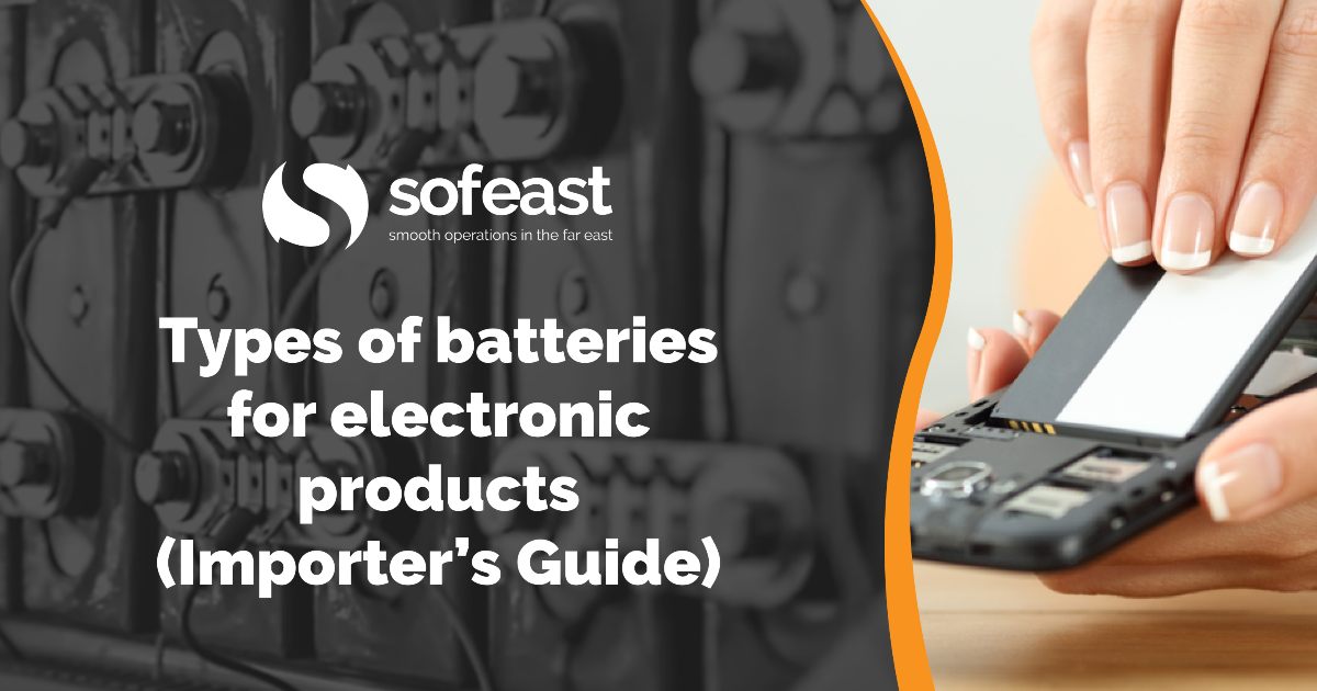 Different Types Of Batteries For Electronic Products (Importer’s Guide ...