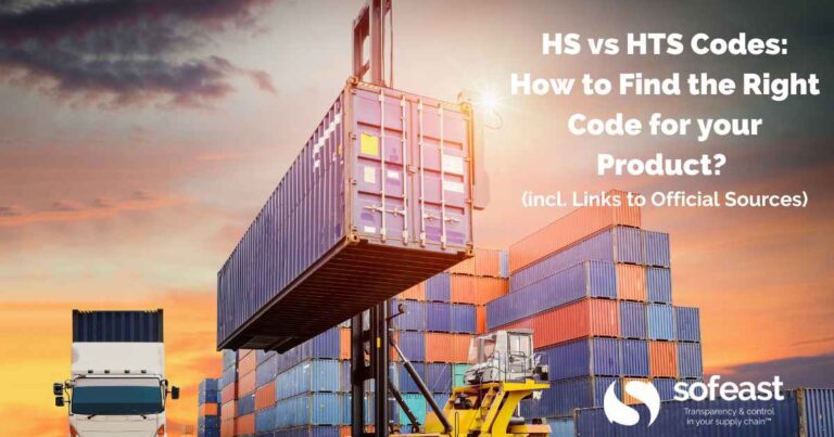HS vs HTS Codes: How to Find the Code you need? - Sofeast